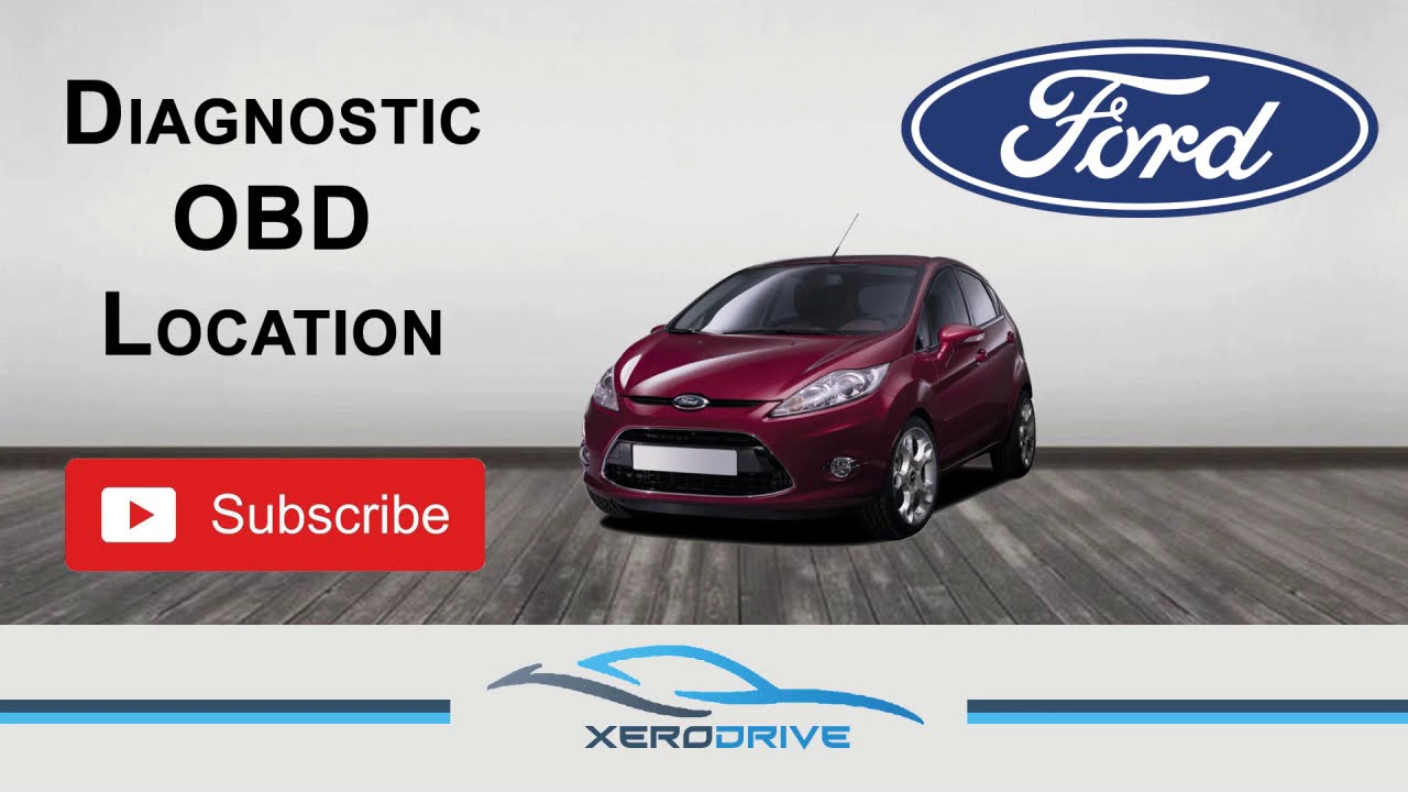 2008-2014 Ford Fiesta | Diagnostic Socket Port | OBD Location ...