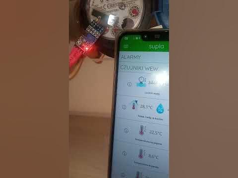 Water meter with TCRT5000 with comparator hysteresis, esp32, Supla ...