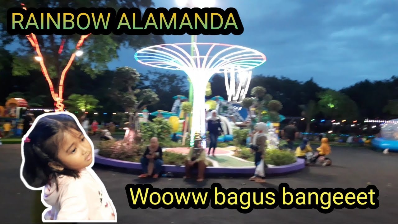 MEMEY | Bermain di tempat VIRAL di Bekasi | RAINBOW ALAMANDA #ALAMANDA ...