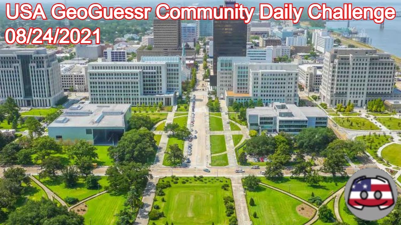USA GeoGuessr Community Daily Challenge: August 24th, 2021 - YouTube
