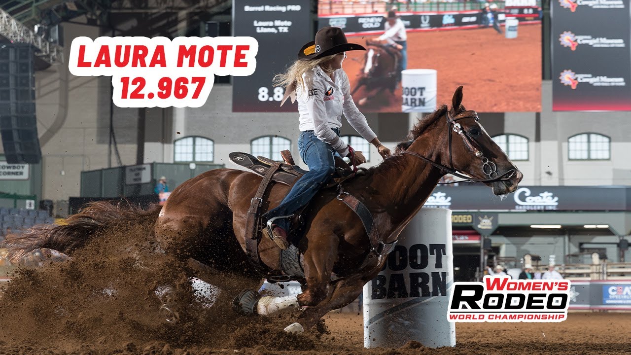 Laura Mote | 12.967-second run | ARENA RECORD | 2023 WRWC - YouTube