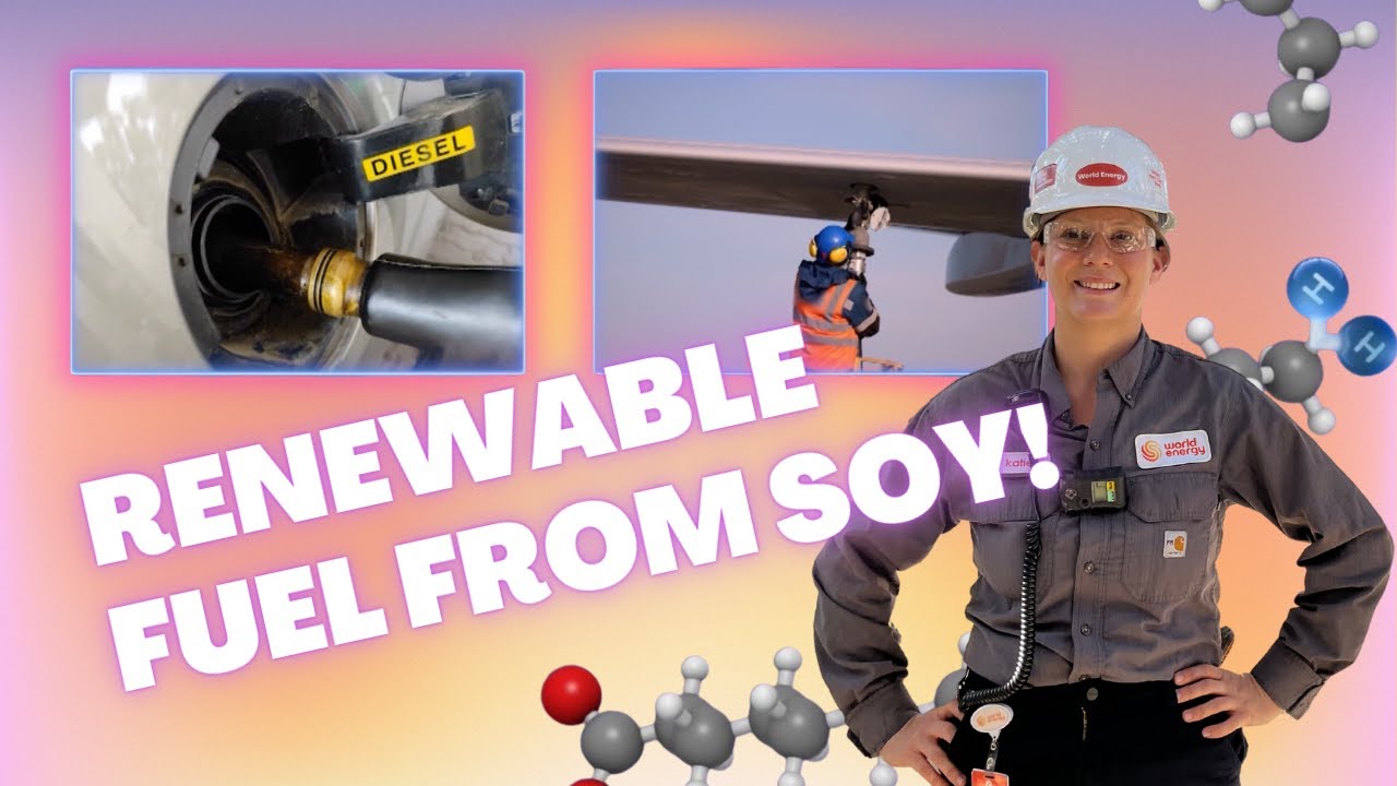 Creating Renewable Soy Fuel with Chemical Engineering - YouTube
