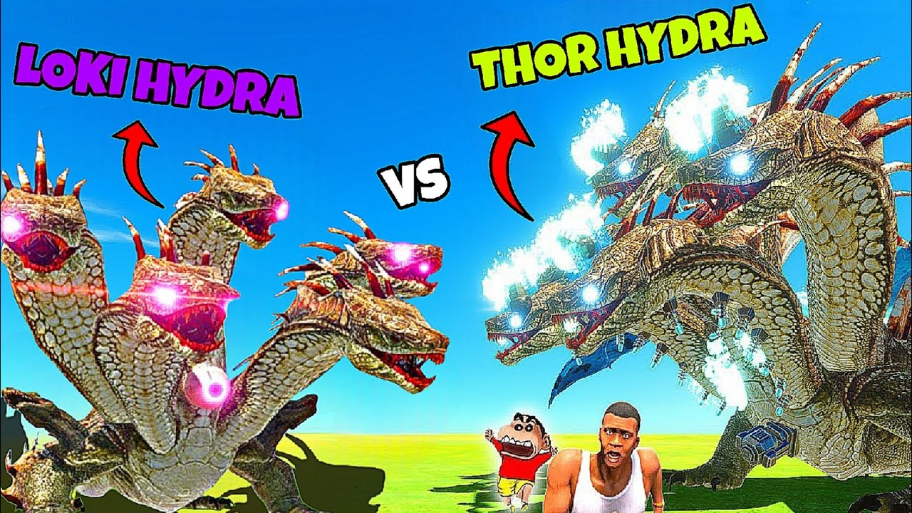 LOKI hydra VS THOR HYDRA IN ARBS MOBILE - YouTube