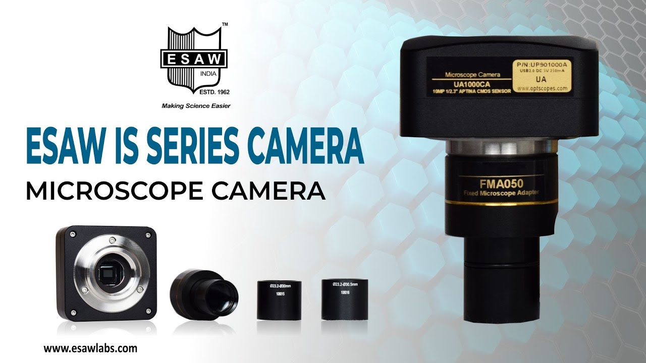 ESAW IS Series HD Microscope Camera - YouTube