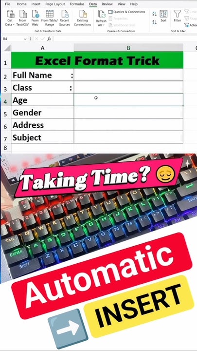 how to add colon in excel🔥Insert a Colon End Of Any Cell 🔥 #ExcelTips #ExcelShortcut # ...