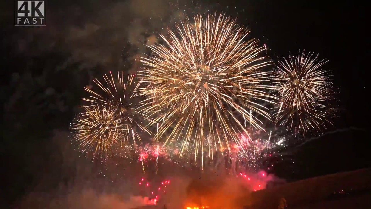 Amazing Fireworks in 4K Ultra HD - YouTube