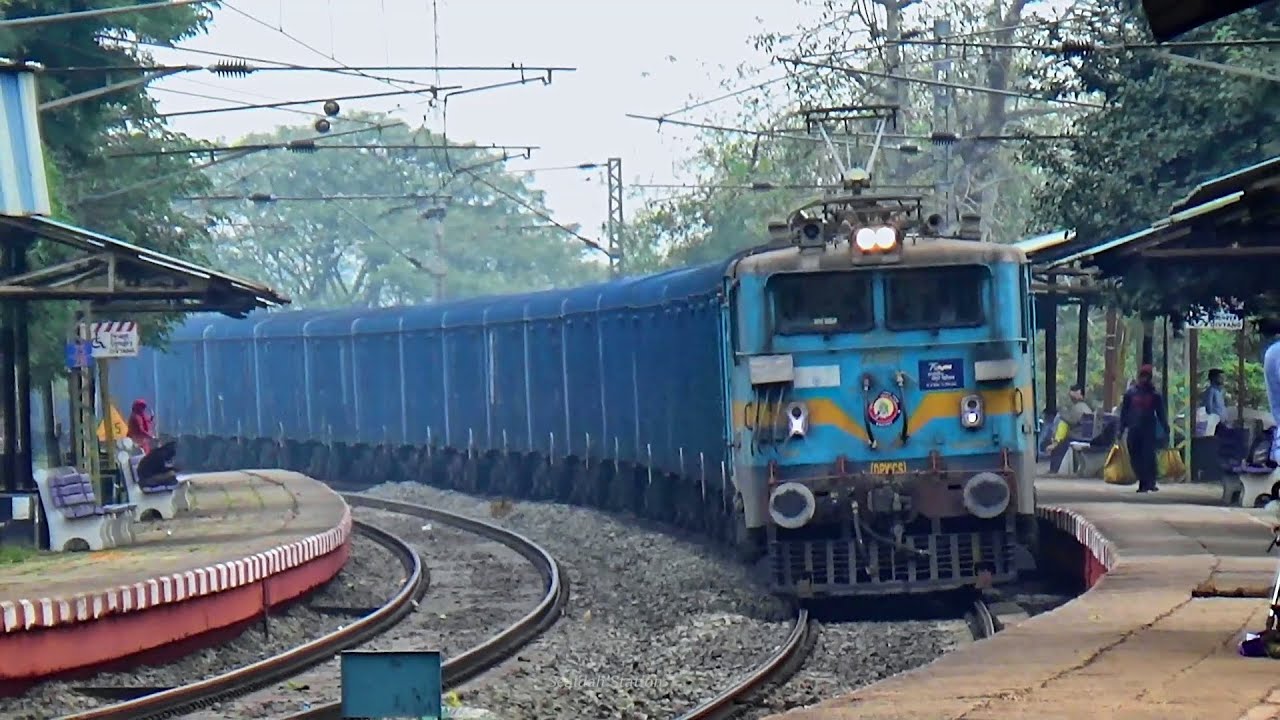 Southern Eastern Railways Superfast Fright Train (100 Kmph) || Indian ...