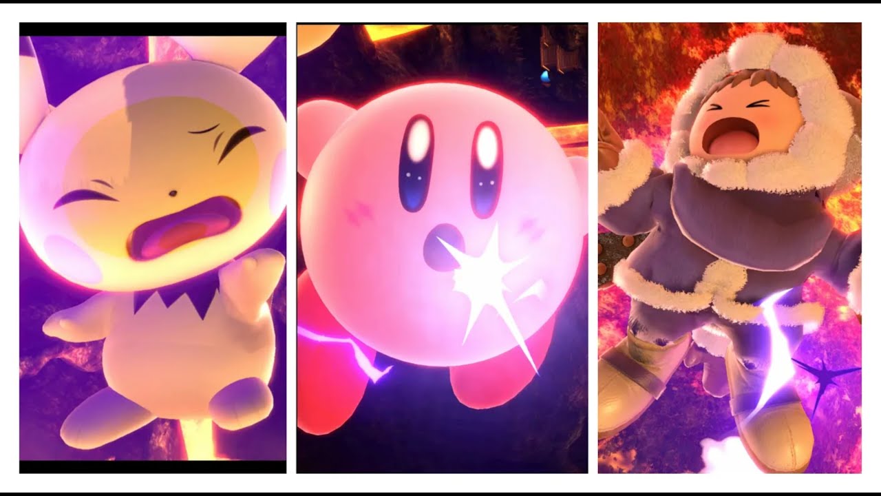 SSBU: KO Screams With Baby Voices (TIMESTAMPS) - YouTube