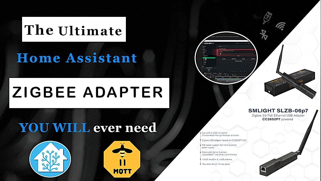 Zigbee2MQTT Adapter for #homeautomation - SLZB-06p7 - YouTube