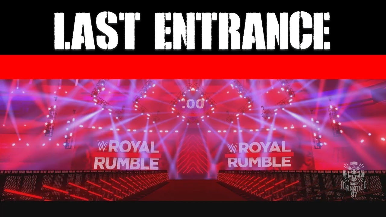 WWE ROYAL RUMBLE 2022 Entrance #30 Stage Animation - YouTube