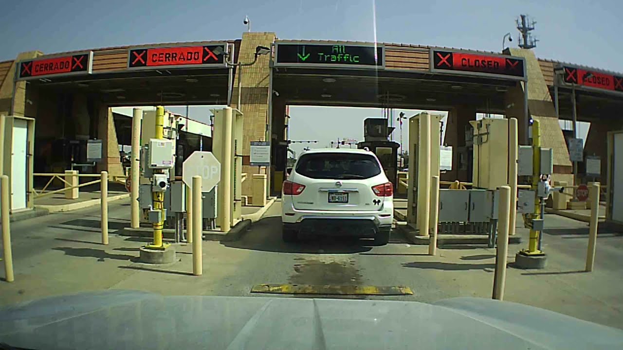 Reynosa MX to McAllen TX via hidalgo border - YouTube