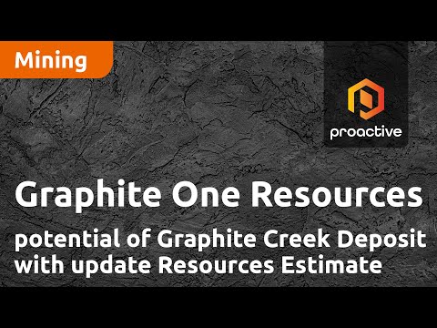 Graphite One Resources shows potential of Graphite Creek Deposit with ...