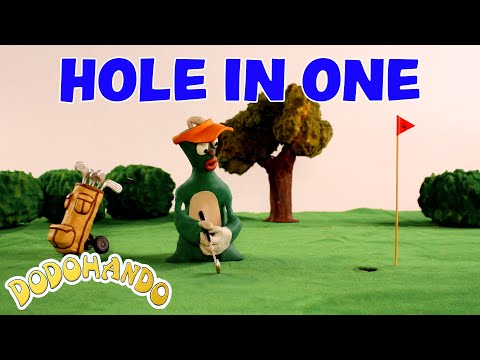 Hole In One ⛳️🏌️‍♂️  | @DodohandoOfficial | Claymation |  #fullepisode #golfmonth