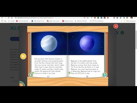 SOLAR SYSTEM story interactive read along aloud for grades 2-5 reading ...