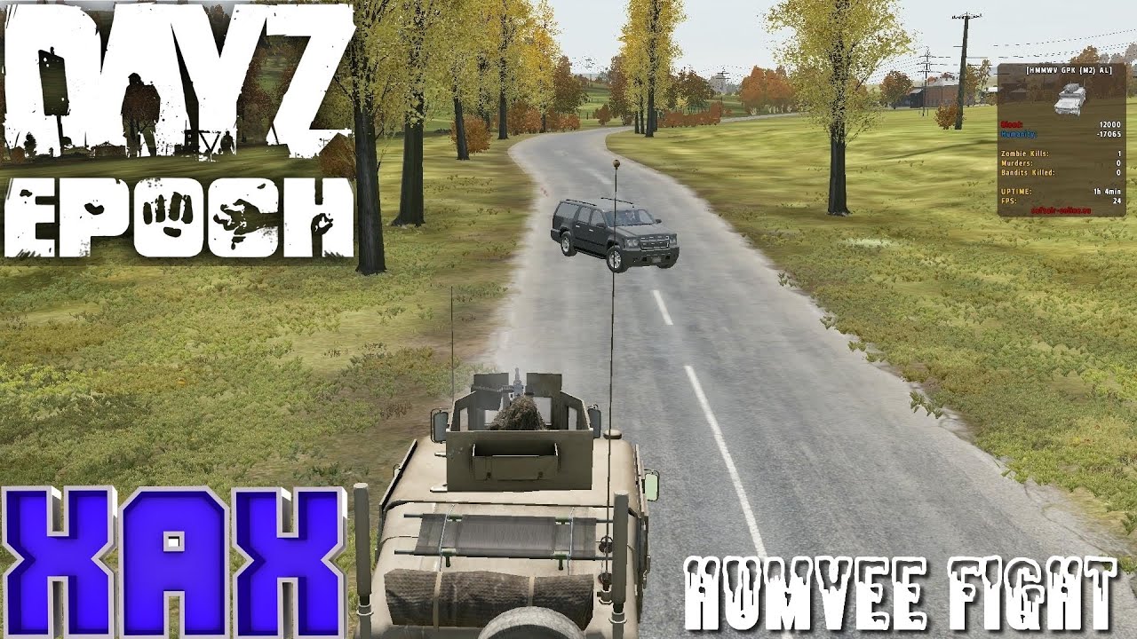 Epic Humvee 1o1 Fight! - DayZ Epoch Mod - YouTube