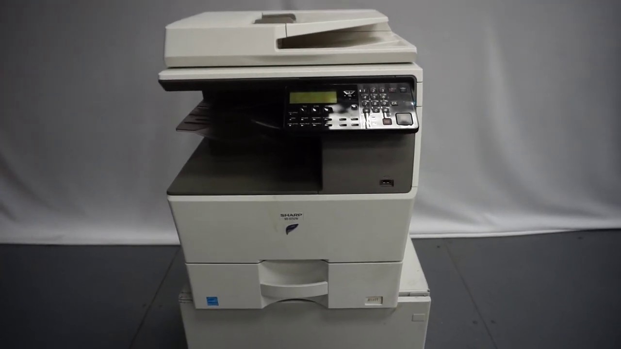 Copiadora Impresora y Escaner SHARP MXB350W NUEVA - YouTube