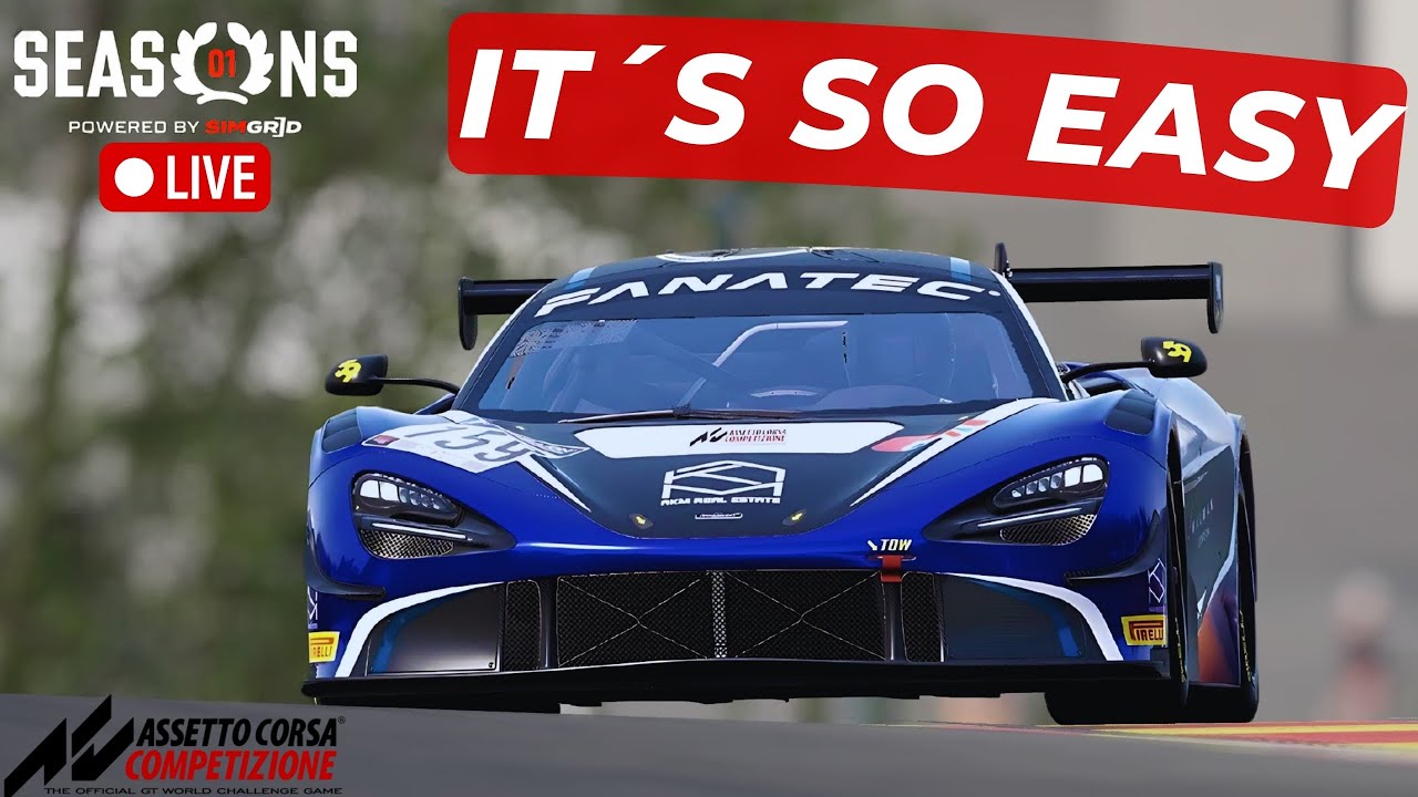 🔴LIVE ACC | HOW HARD CAN IT BE? | SIMGRID SEASONS DAILY RACES | NEW ...