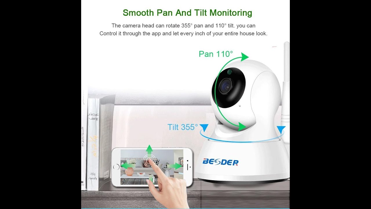 Best High tech Mini Two Way Audio Wireless IP Security 1080P 720P Home ...