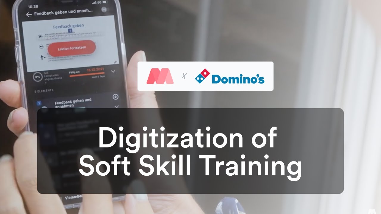 Digitizing Soft Skills Training: Domino‘s Trusts Masterplan - YouTube