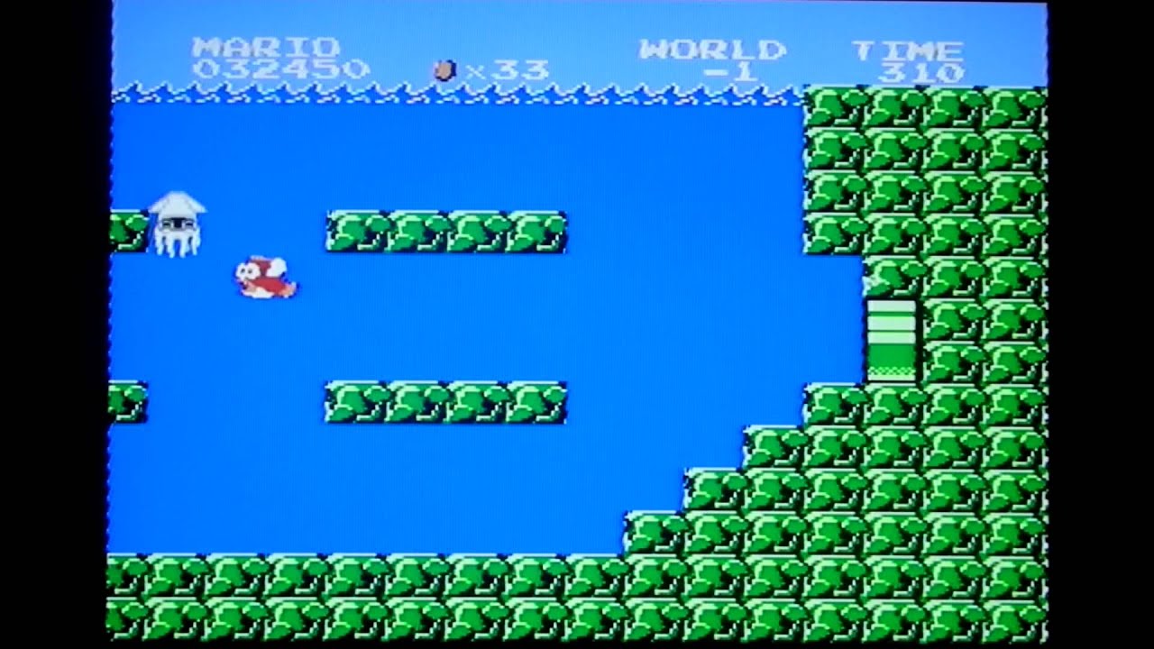 How to get to negative world in super mario bros - jordanose