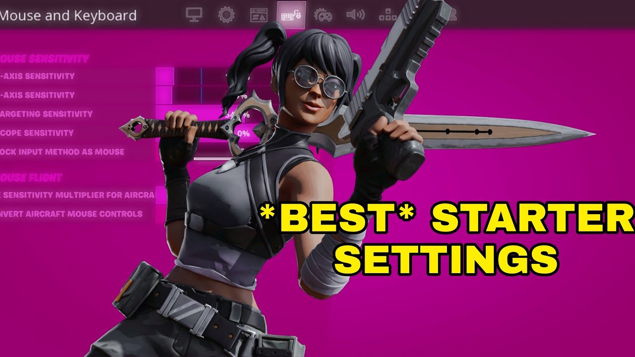 Showing The *BEST* Starter Settings | Reviewing The HyperX Pulsefire ...