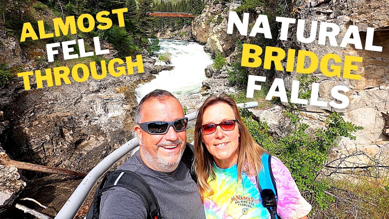 Natural Bridge Falls | Big Timber Montana | Full Time RV Living (4K ...