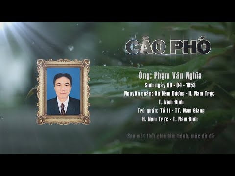 LE TANG ONG PHAM VAN NGHIA - YouTube