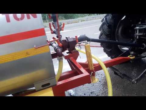 Traktör Kuyruk Mili Hareketli Santrifüj Pompalı Su Tankeri