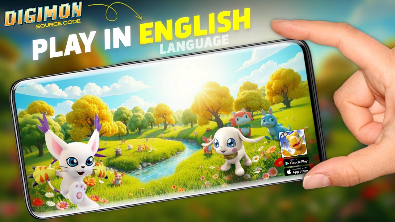 How to Play Digimon: Source Code in English on Mobile (Easy Guide ...