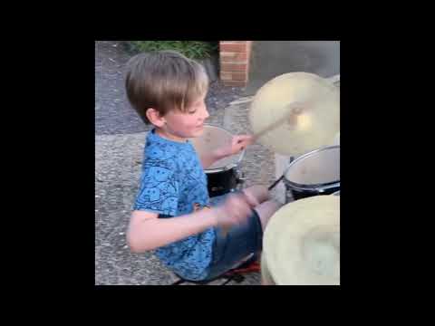 Zak Drums Up Support for the NHS During Clap for our Carers