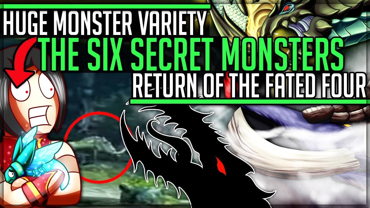 Six Hidden Monsters Spotted - Snow Map Confirmed - Fated Four - Monster ...