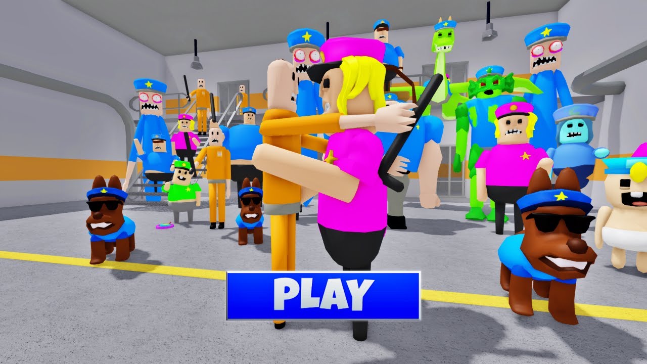 SECRET UPDATE | PRISONER FALL IN LOVE WITH POLICE GIRL? SCARY OBBY ...