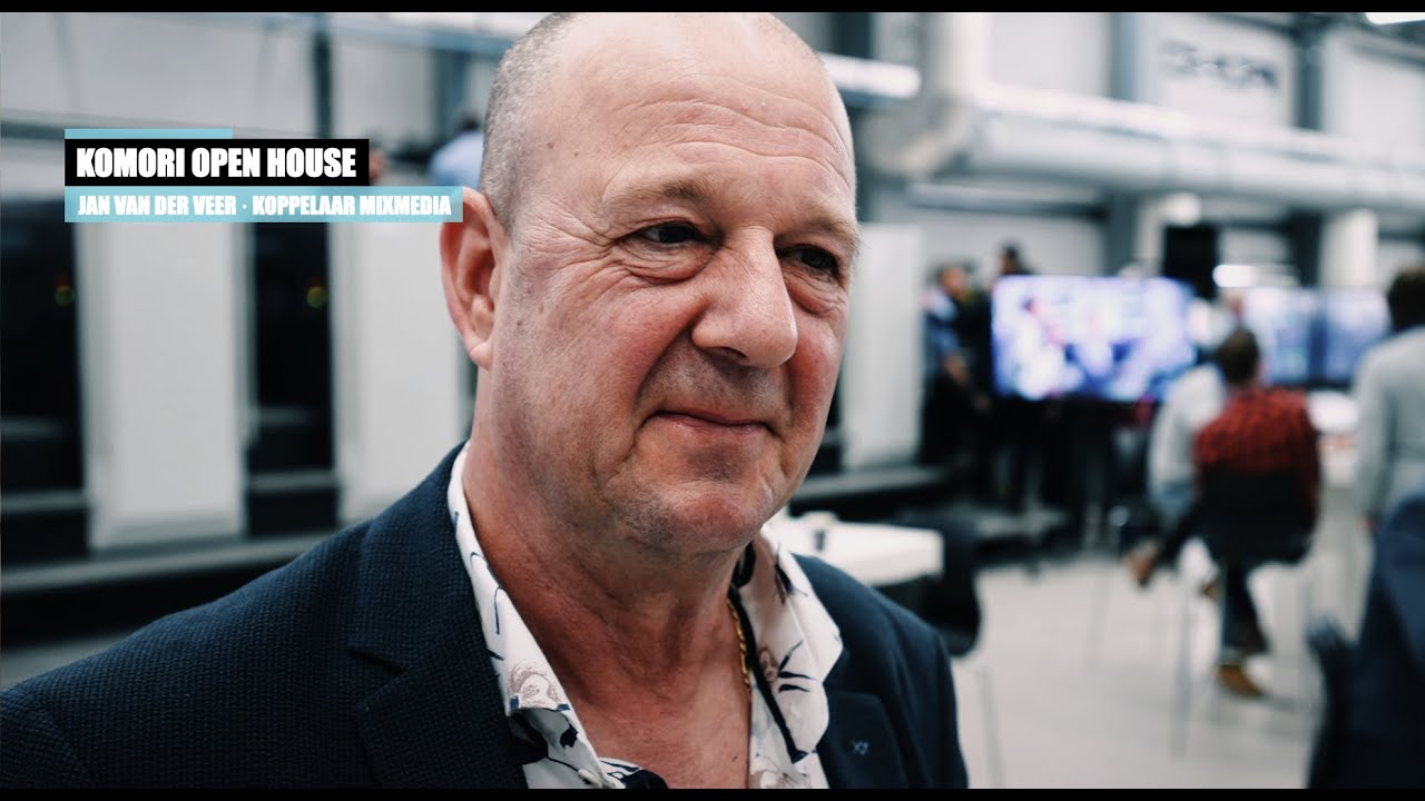 Jan van der Veer · Koppelaar Mixmedia · Komori Open House - YouTube