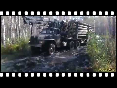 КАМАЗ в снегу, КРАЗ в болоте и УРАЛы на работе! Compilation of extreme off road! Подборка