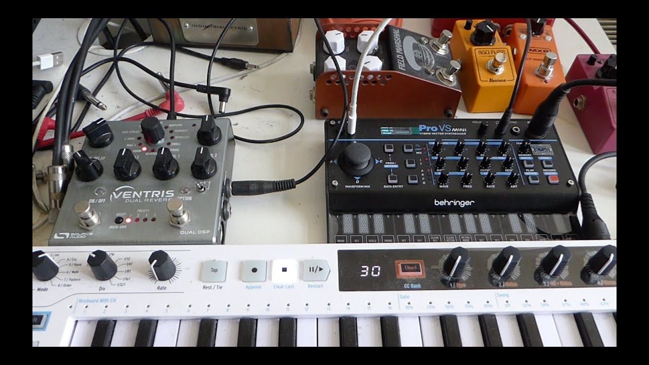 Behringer Pro VS Mini & Source Audio Ventris - YouTube