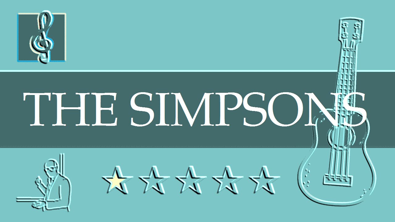 Ukulele TAB - The Simpsons - Theme Song (Sheet music) - YouTube