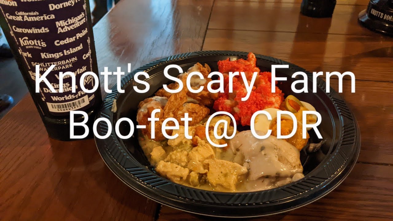 2023 Knott's Scary Farm: Boo-fet (Mrs. Knott's Chicken Dinner ...