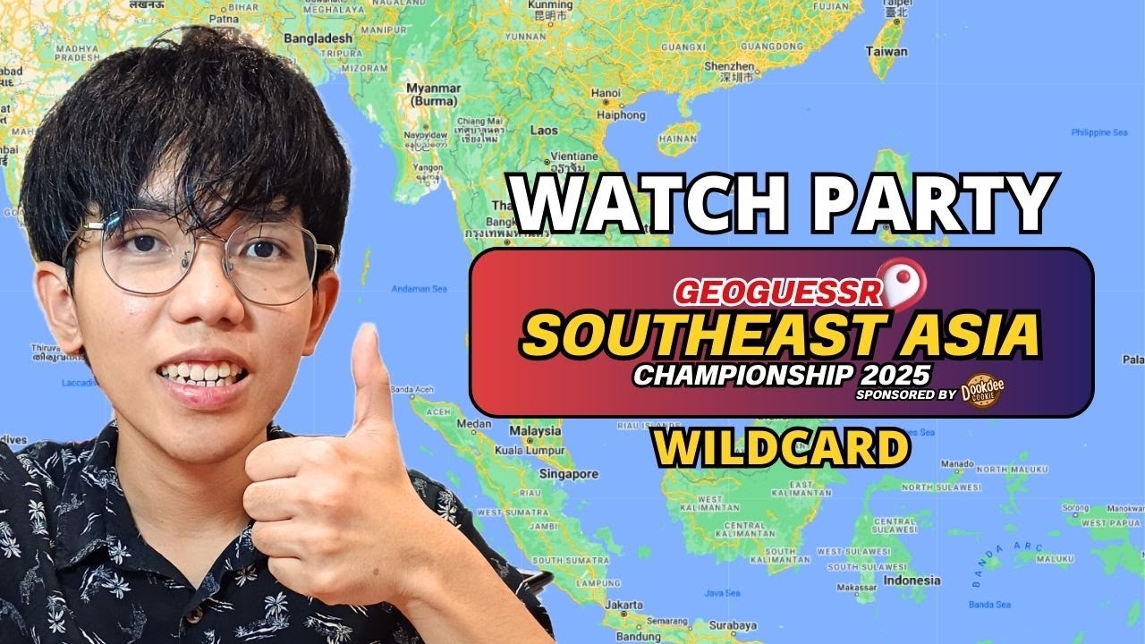 Watch Party ทัวร์แข่ง Geoguessr SEA Championship รอบ Wildcard - YouTube