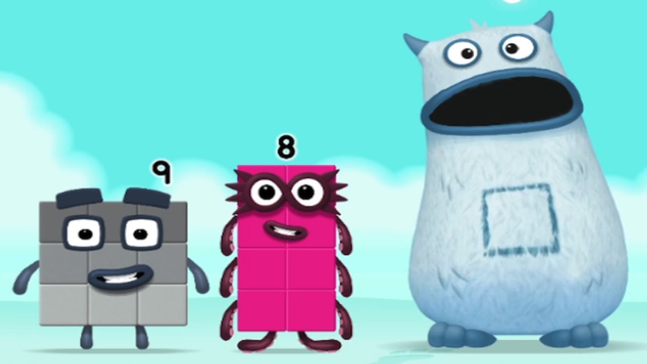 Numberblocks Learning Academy #12 - Numberblocks 8 9 - Numberblocks ...