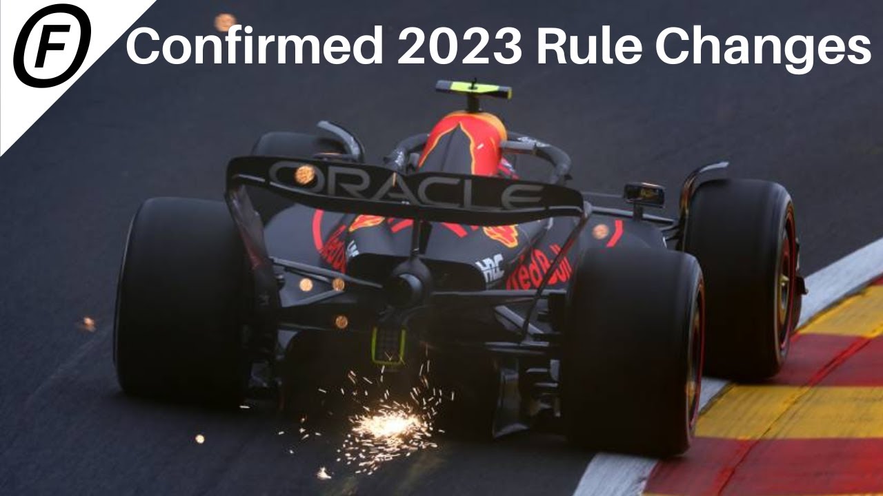 New F1 2023 Rules REVEALED that will Change EVERYTHING! - YouTube