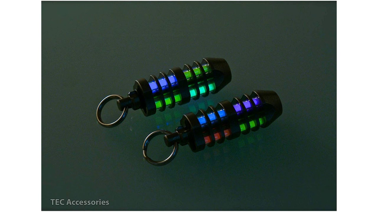 tritium keychain-TEC Accessories TEC-T3-6X Titanium Isotope Triode Fob ...