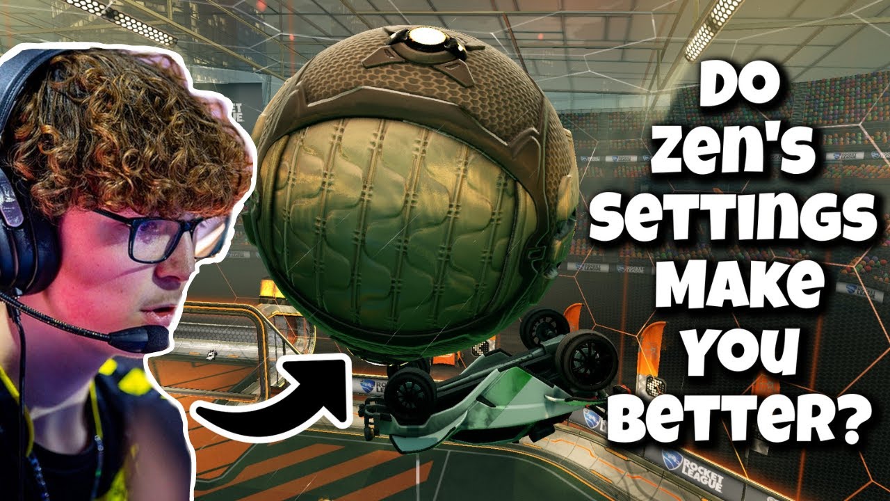 Do ZEN's Settings Make You a Better Player? (Rocket League) - YouTube
