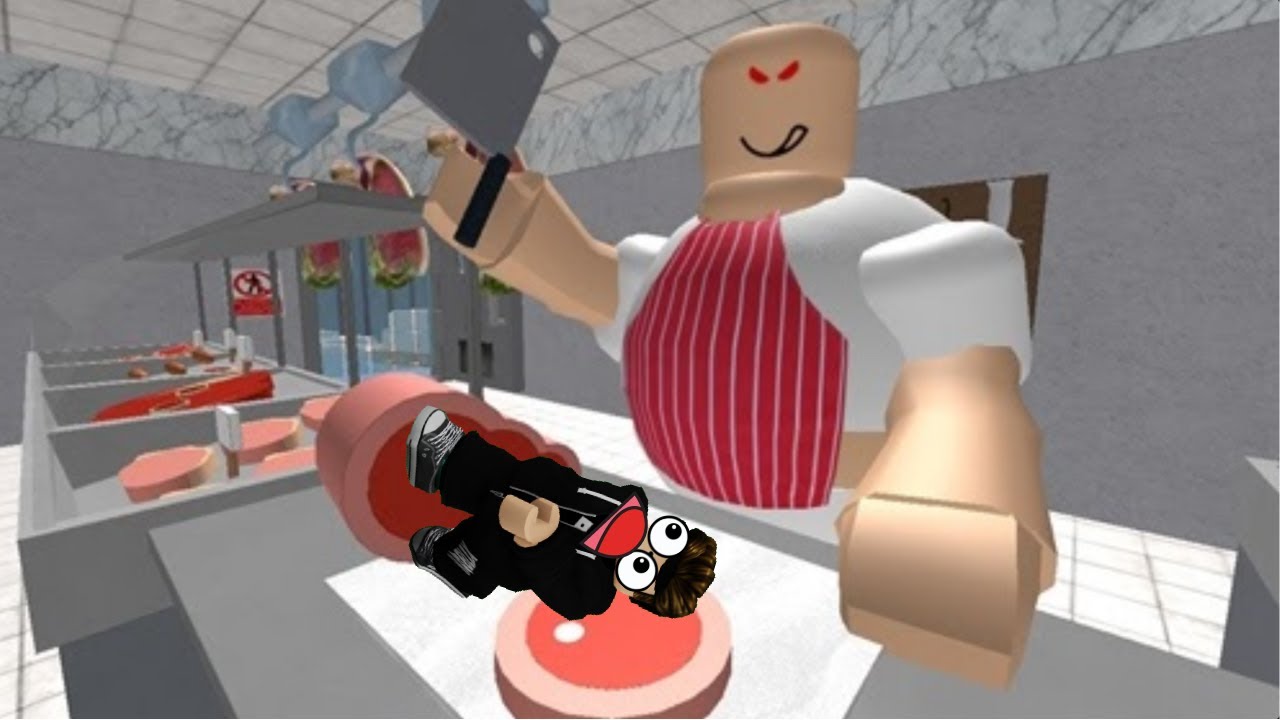 SCAPPO DAL MACELLAIO PIU' CATTIVO DI ROBLOX - YouTube