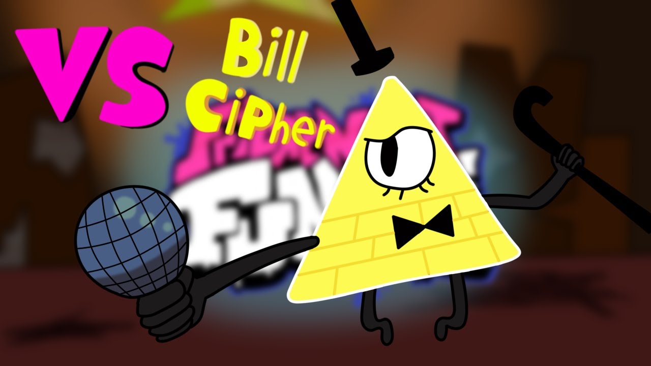 Friday Night Funkin' Mod Showcase: Bill Cipher Over Spooky Kids - YouTube