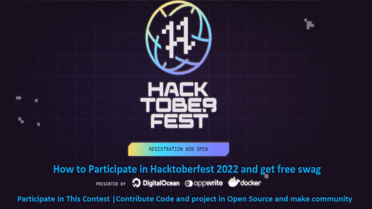How to participate Hactoberfest 2022 and Get Free Swag || Everyone can Participate - YouTube