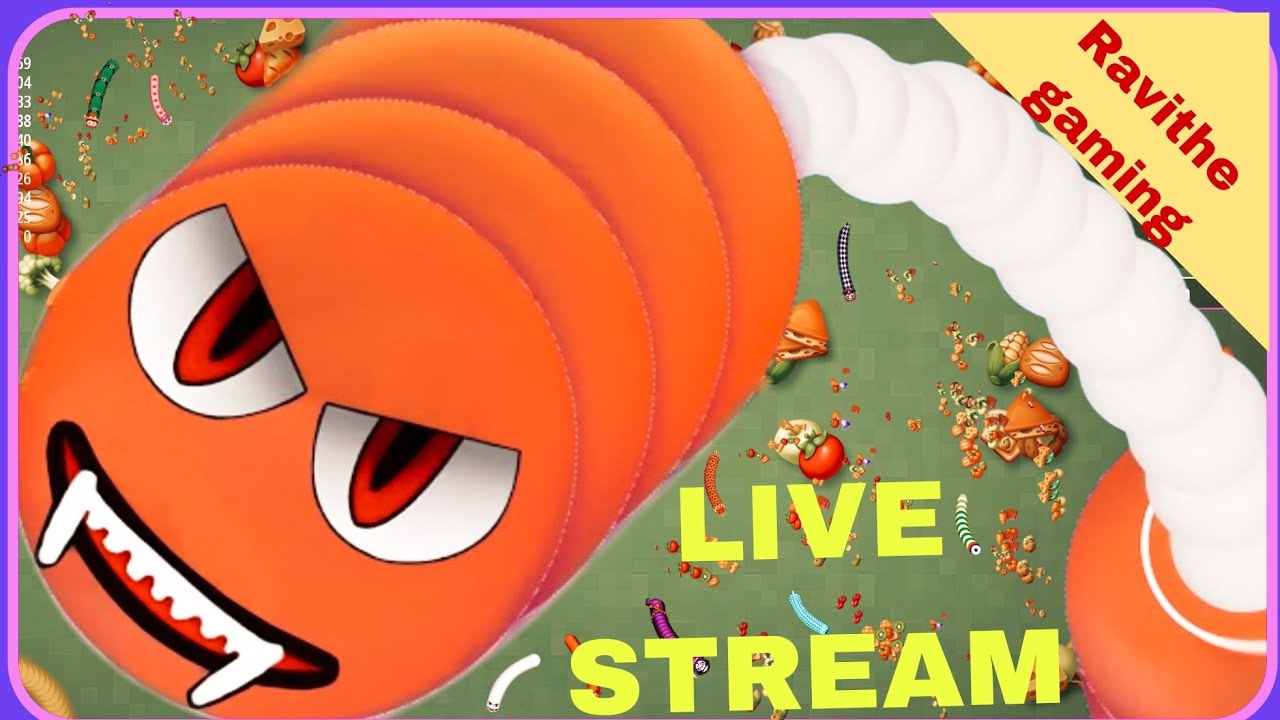 WORMS ZONE 2024 live stream #ravithegaming - YouTube