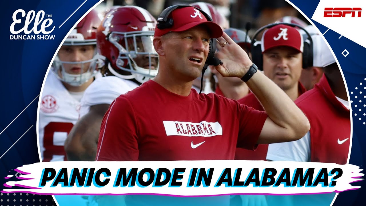 🚨 MAJOR UPSET for Alabama cause for PANIC?? | The Elle Duncan Show ...