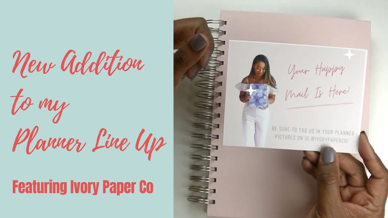 New Addition to My Planner Line Up || Ft. Ivory Paper Co - YouTube