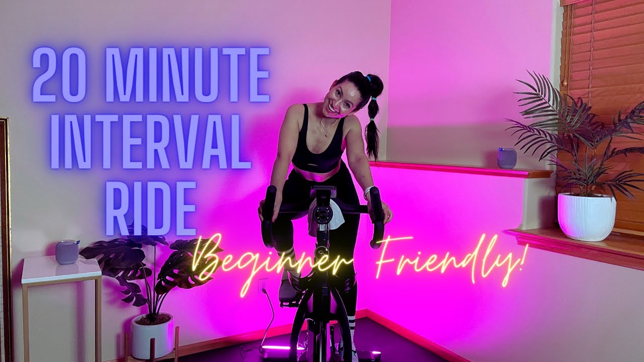 20 Minute Indoor Bike Workout Beginner Friendly! - YouTube