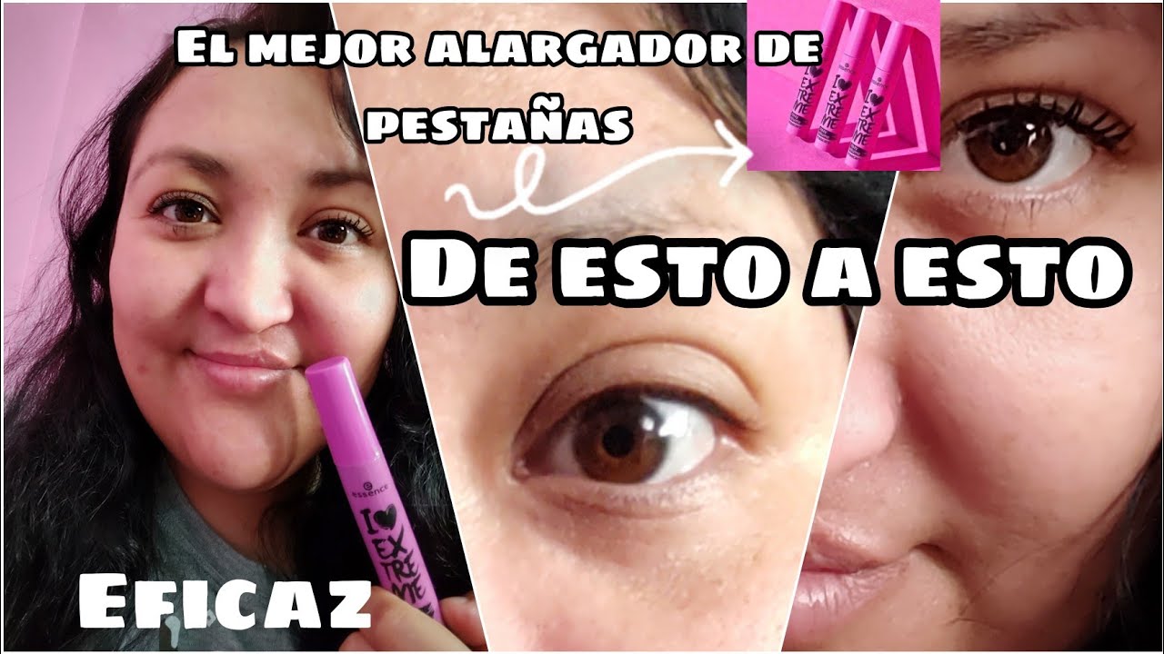 Realmente funciona el Rimel Rosa I ️#EXTREME Crazy Rosa de Essence / yo ...